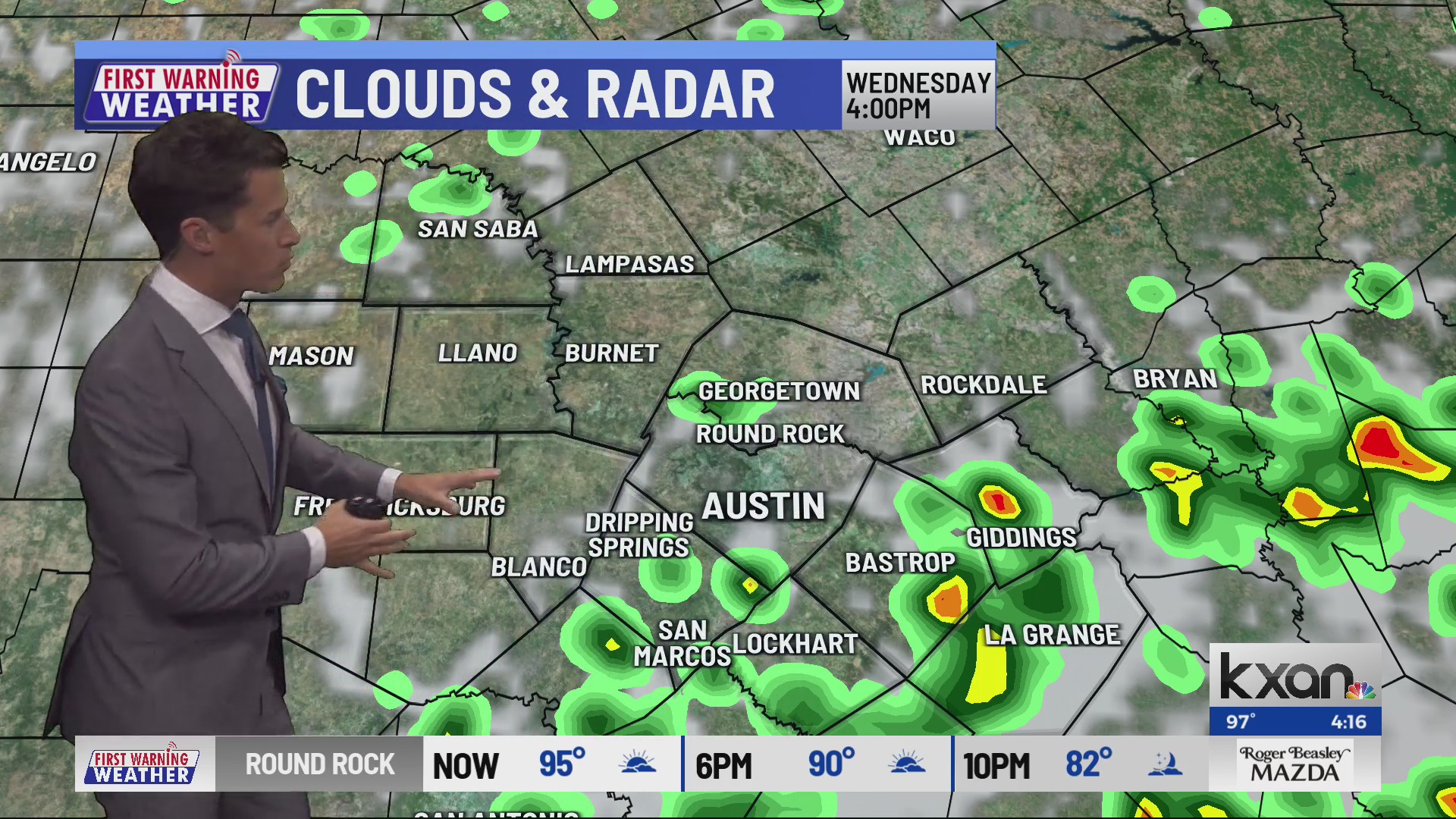 Wednesday evening First Warning Forecast – KXAN Austin