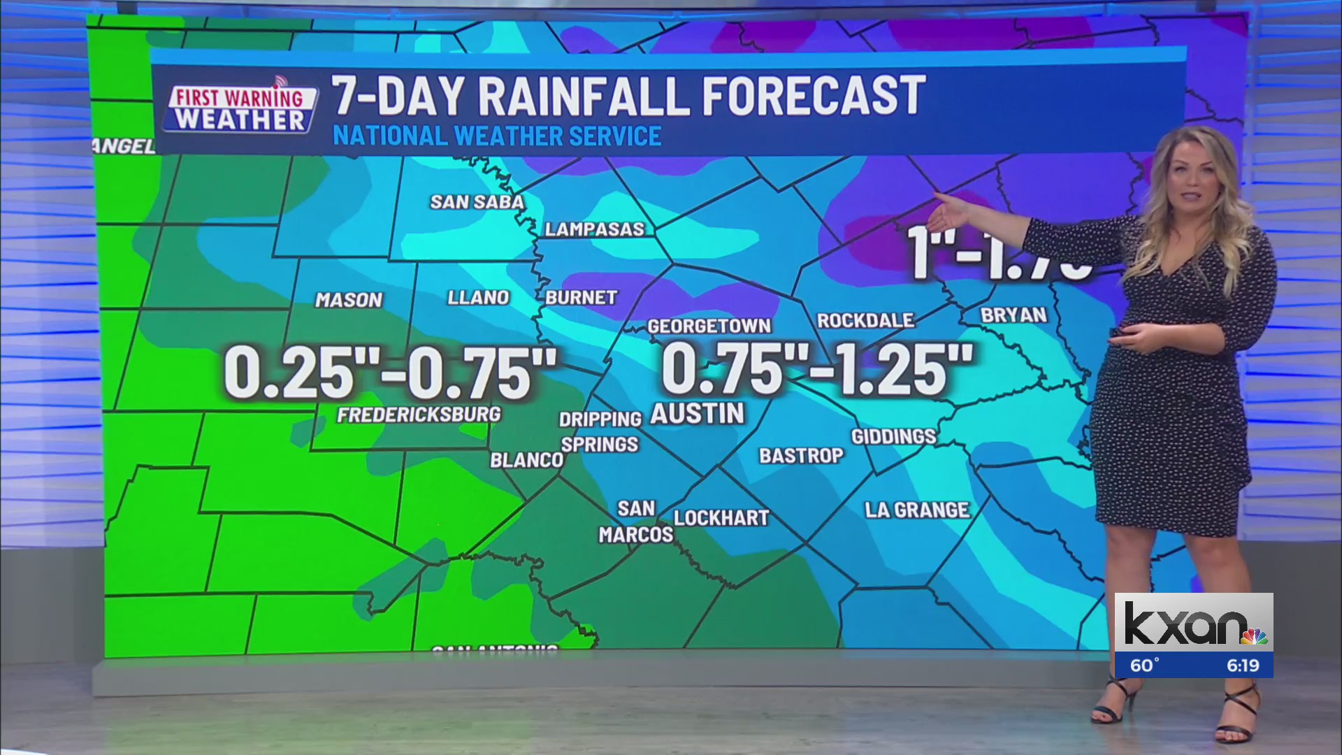 First Warning Weather with Kristen Currie – KXAN Austin
