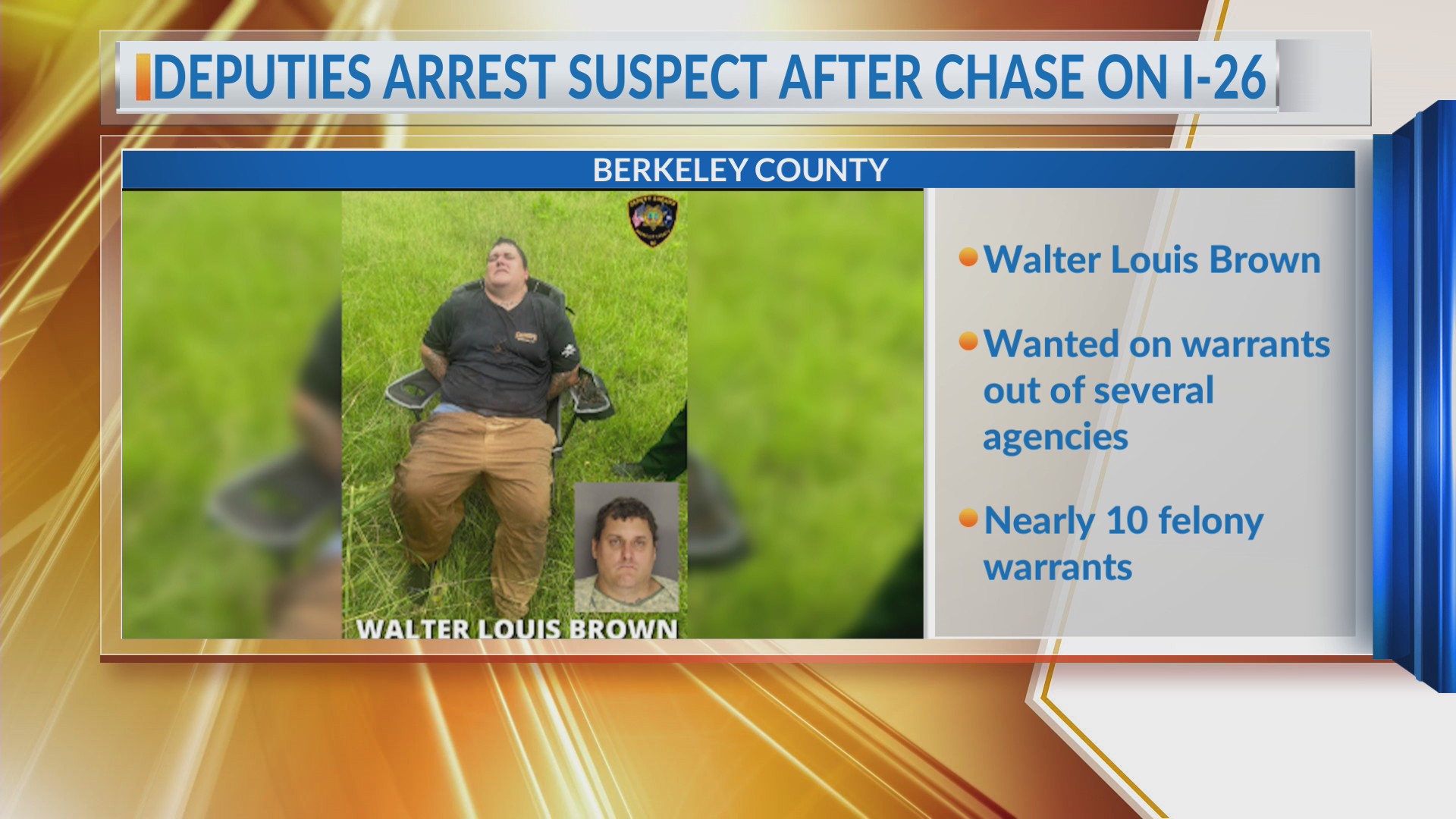 Berkeley County deputies arrest suspect after Friday chase – WCBD News 2
