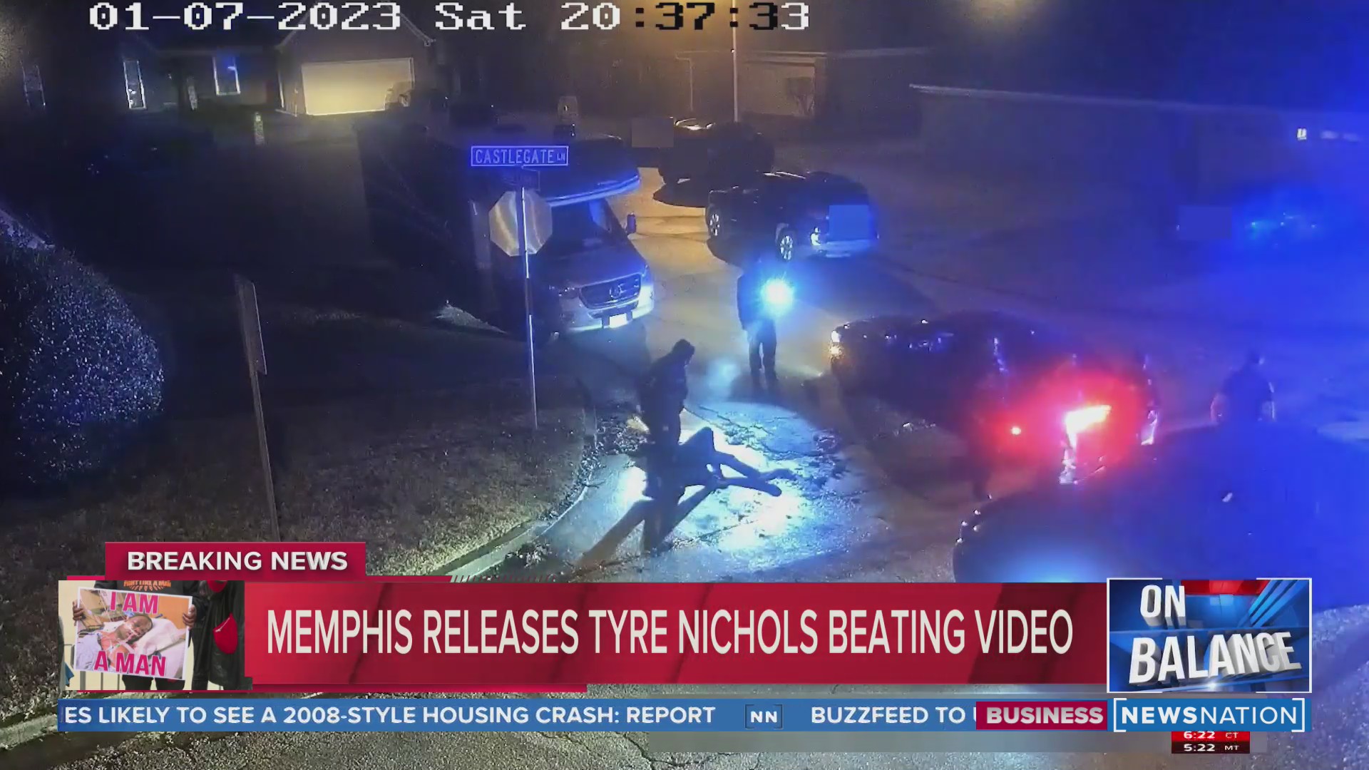 Second angle shows police altercation with Tyre Nichols | On Balance ...