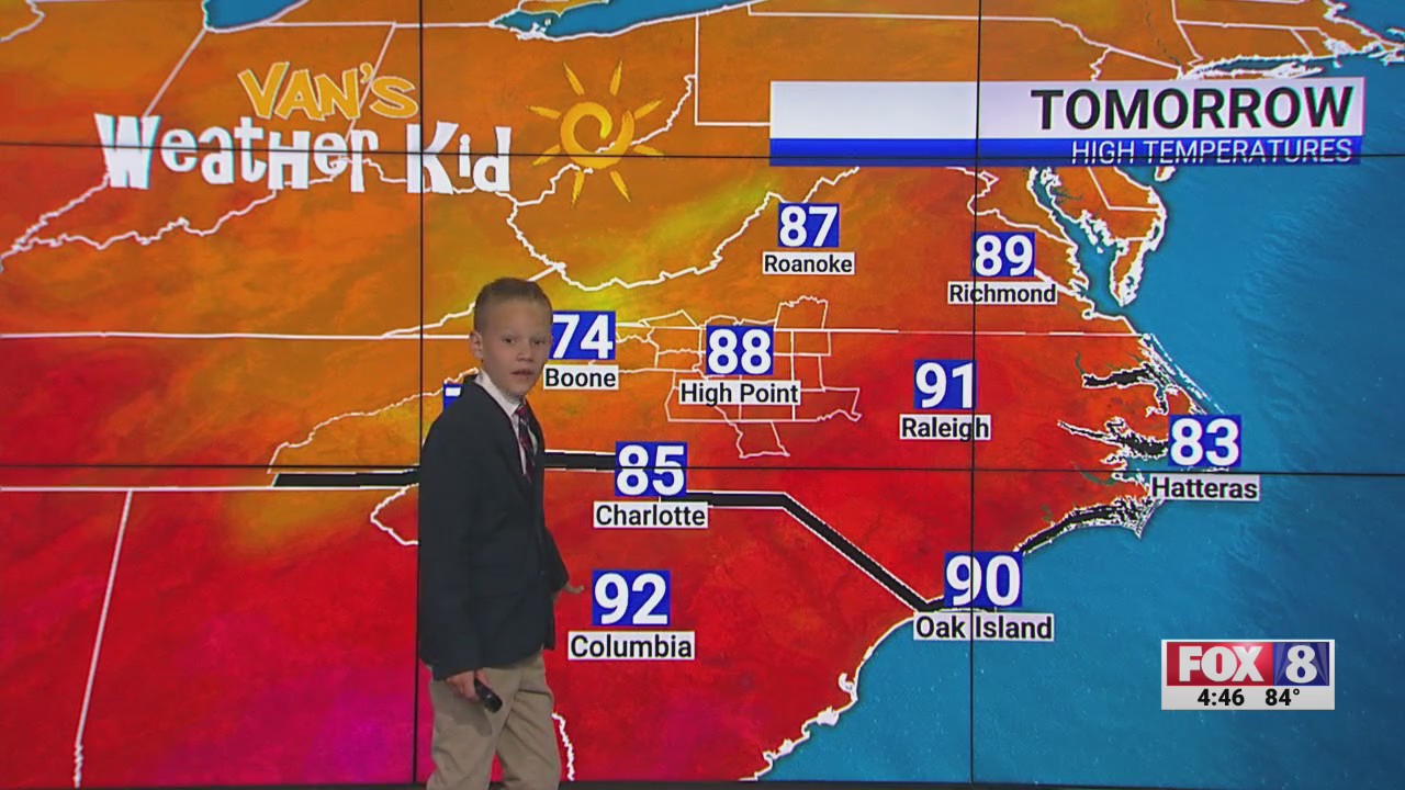 Van’s Weather Kid: Brayden Phillips – FOX8 WGHP