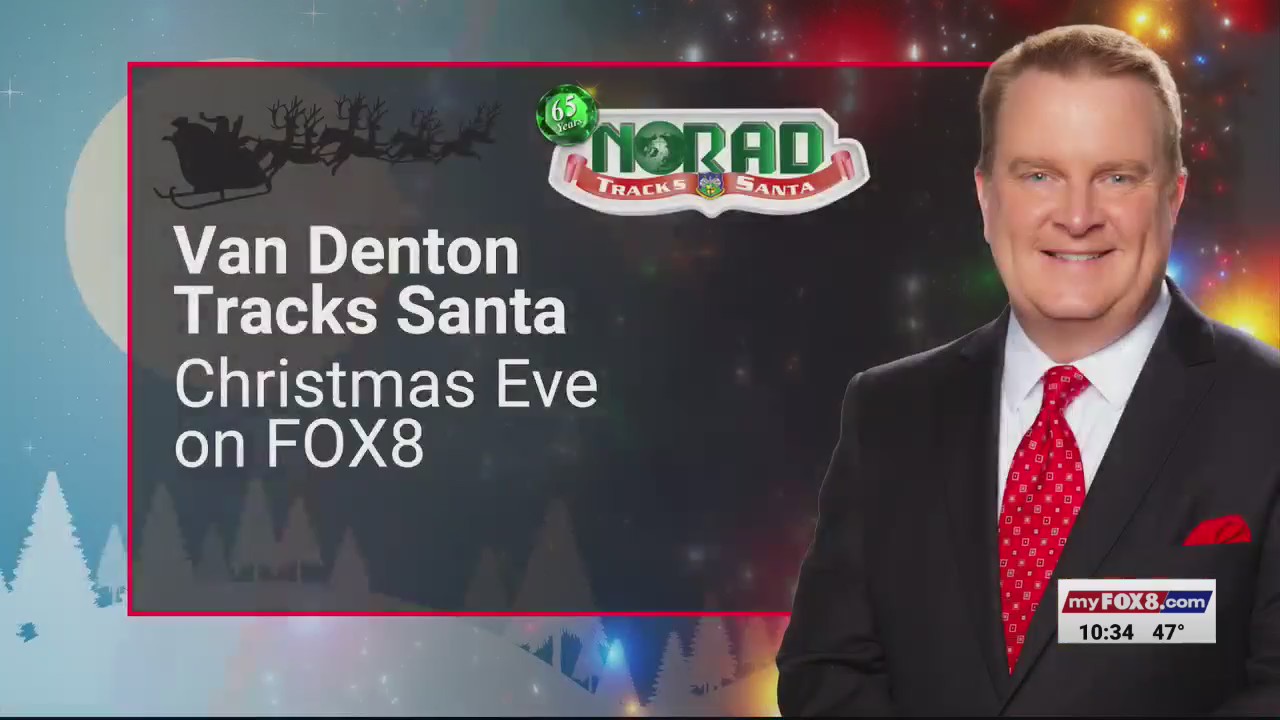 Van Denton tracks Santa on Christmas Eve on FOX8 – FOX8 WGHP