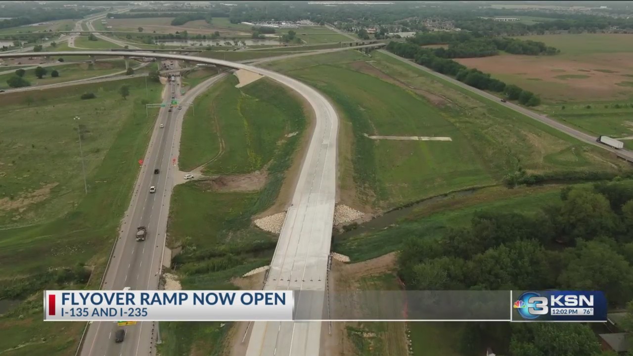 New I-135 ramp opens to I-235 in north Wichita – KSN-TV