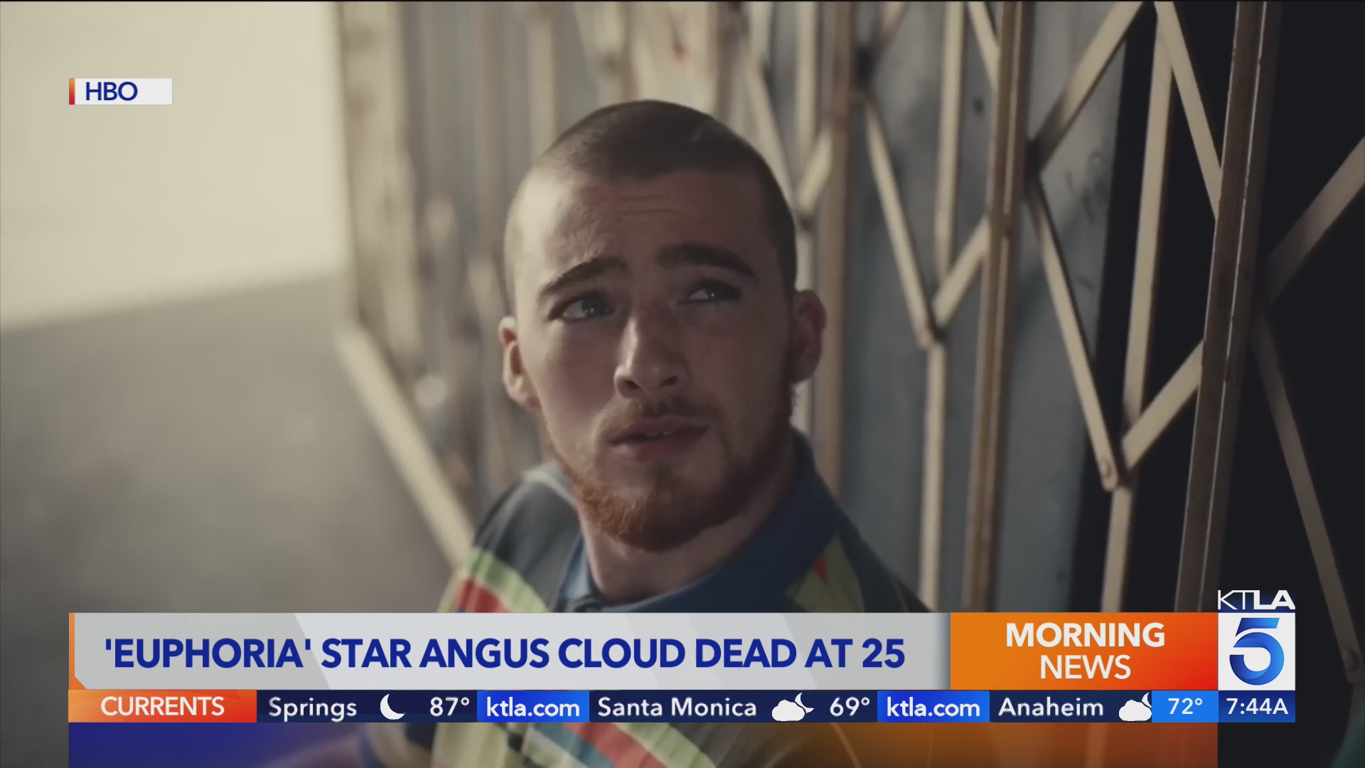 ‘Euphoria’ star Angus Cloud dead at 25 – KTLA
