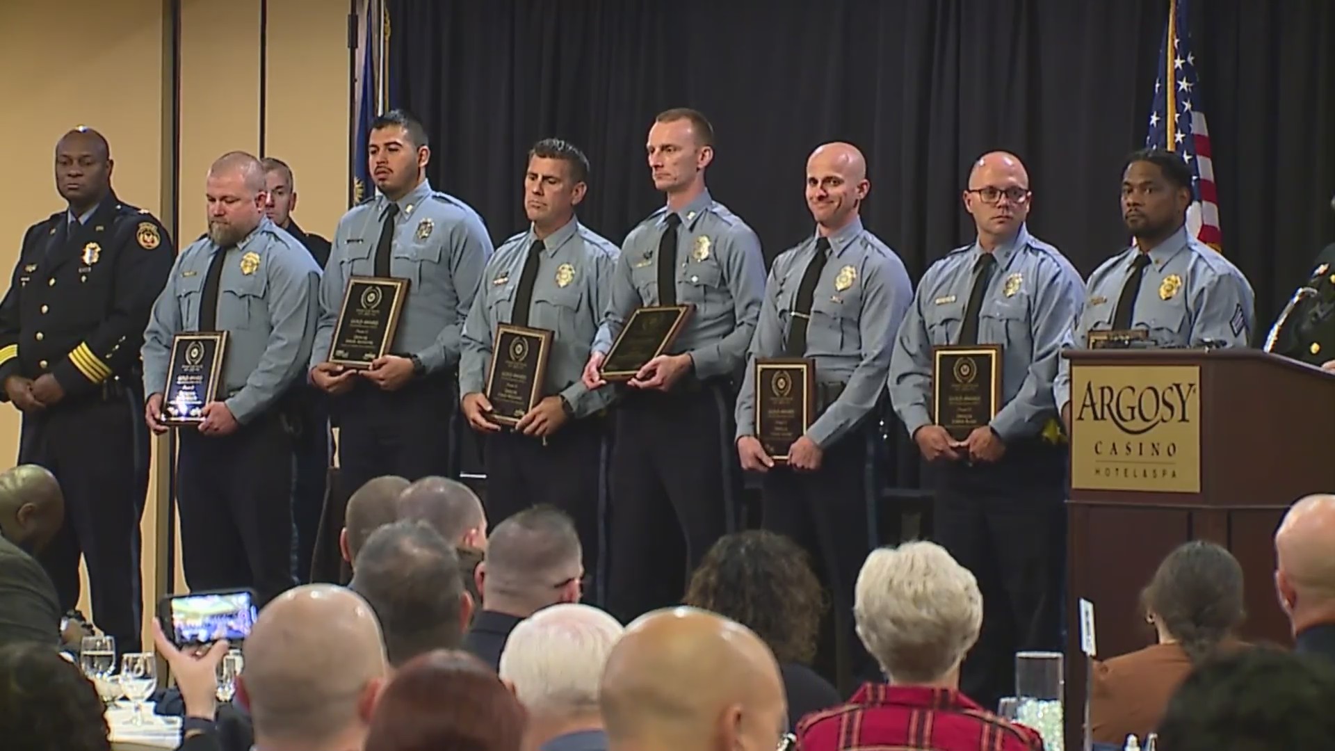 Awards for Valor recognizes KCK officers, pinned down by automatic ...