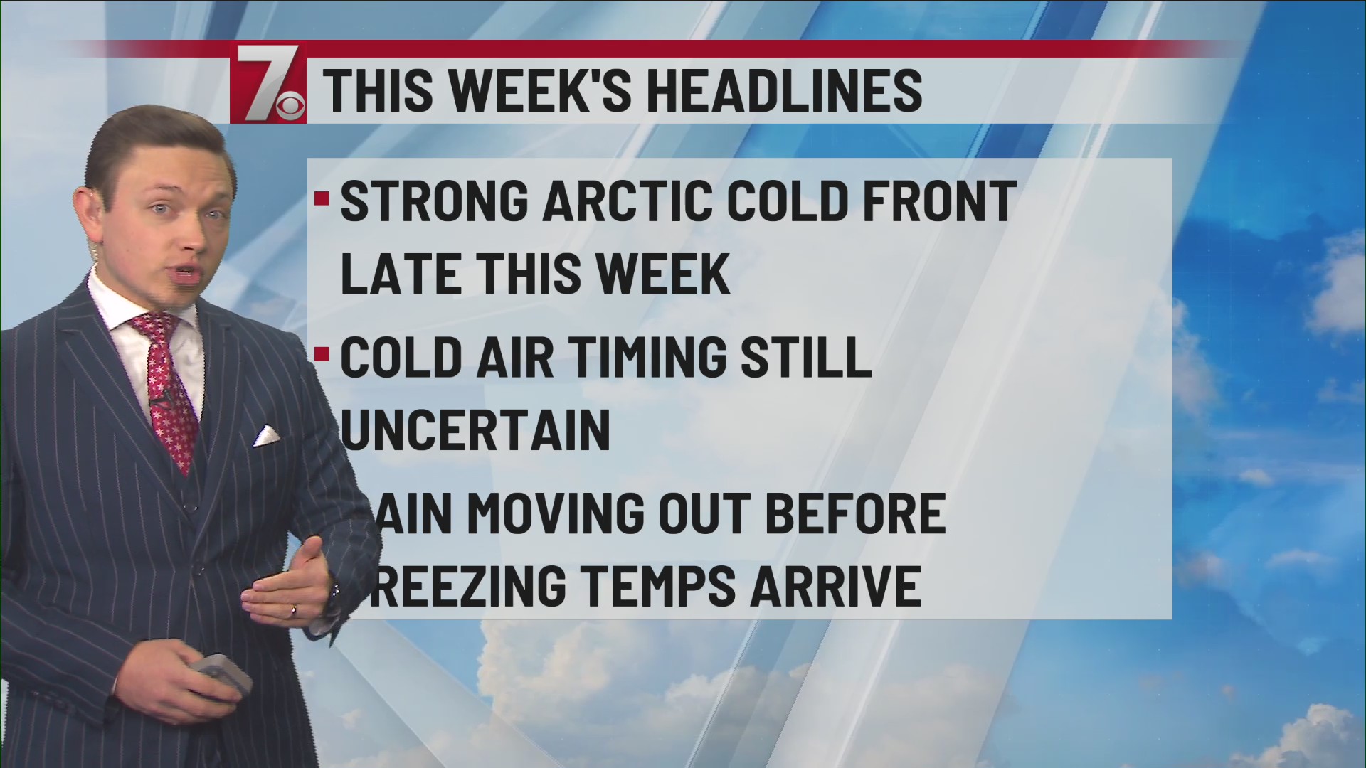 Cold Weather Update – Tuesday Noon – WSPA 7NEWS