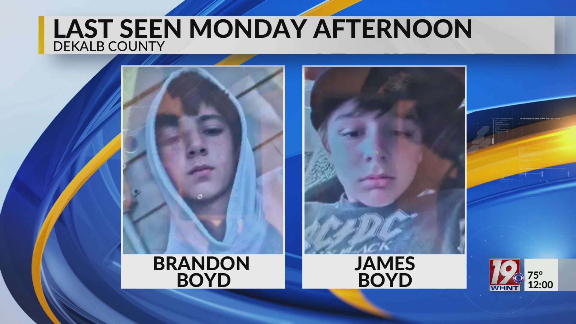 DeKalb County Authorities Search for Missing Boys | June 13, 2023 ...