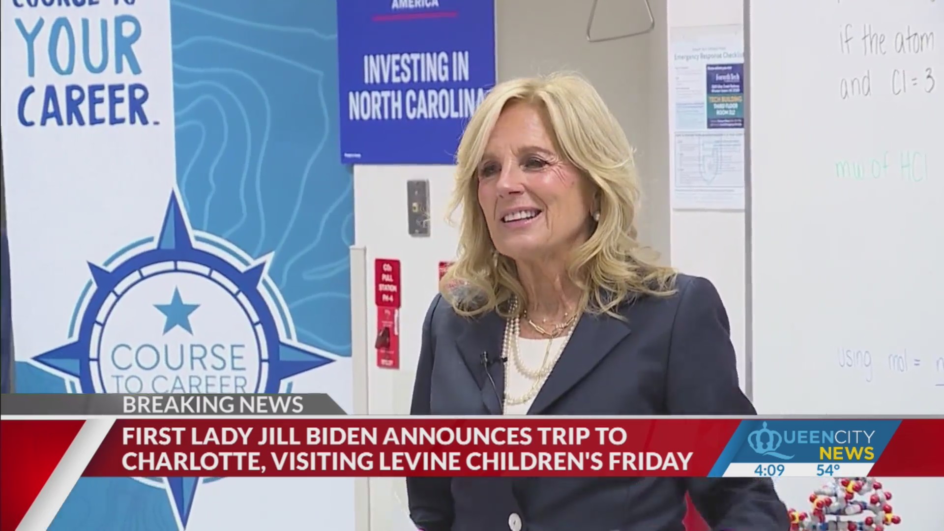 Jill Biden visiting the Queen City on Friday – Queen City News