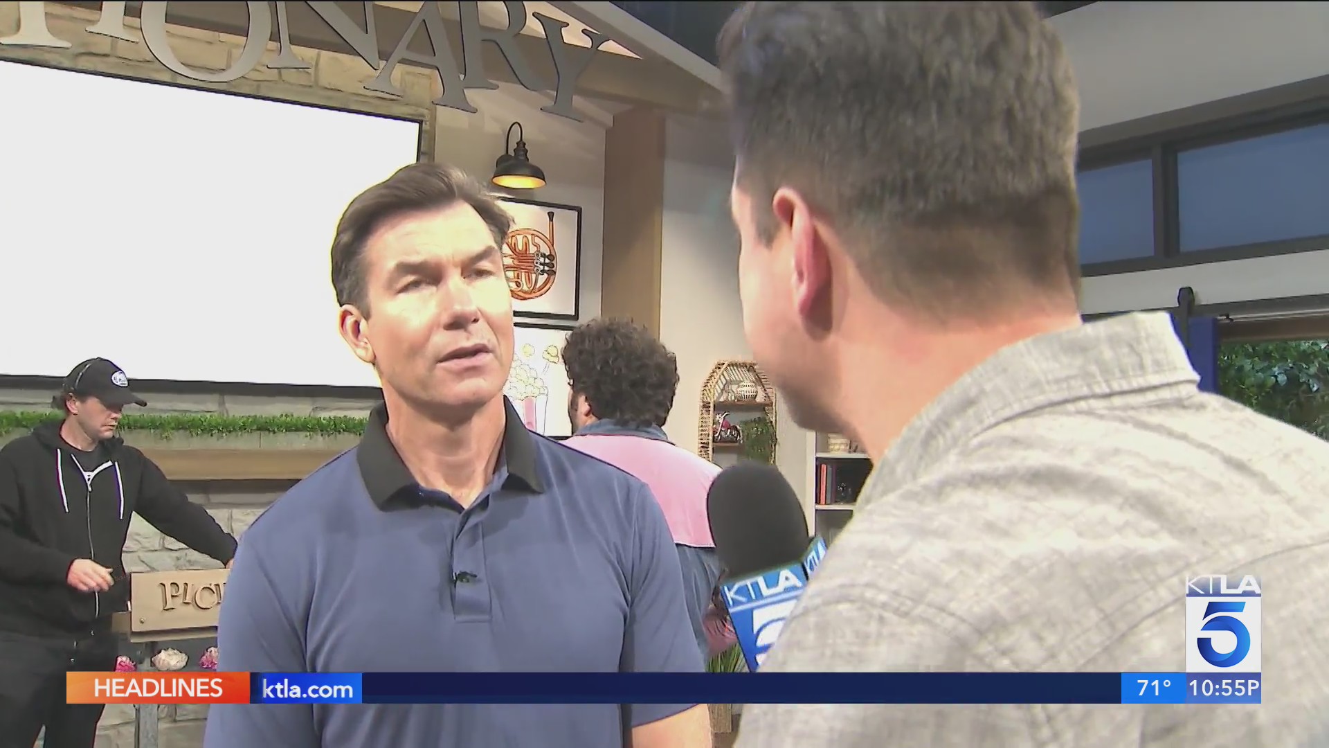 On The Set of Season 2 of ‘Pictionary’ with Jerry O’Connell – KTLA