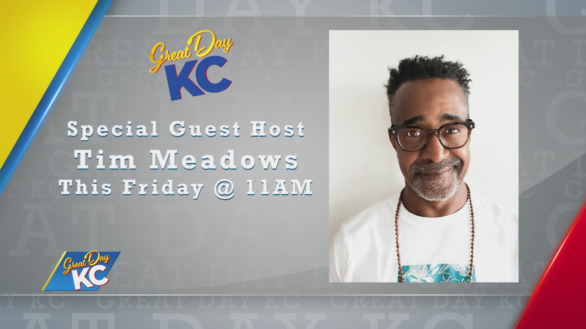 Tim Meadows guest hosts Great Day KC this Friday! – FOX 4 Kansas City ...