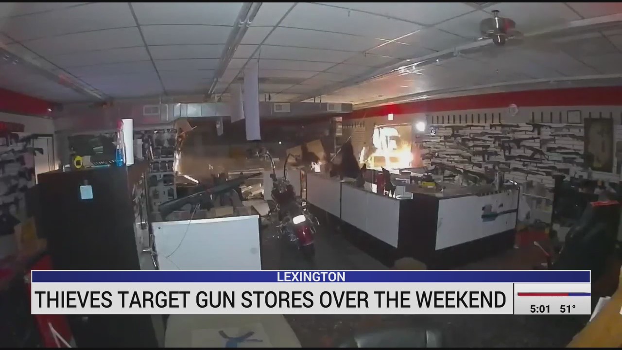 Thieves target Lexington gun store over the weekend – FOX8 WGHP