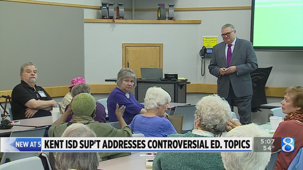 Kent ISD superintendent talks about misinformation about controversial issues – WOODTV.com