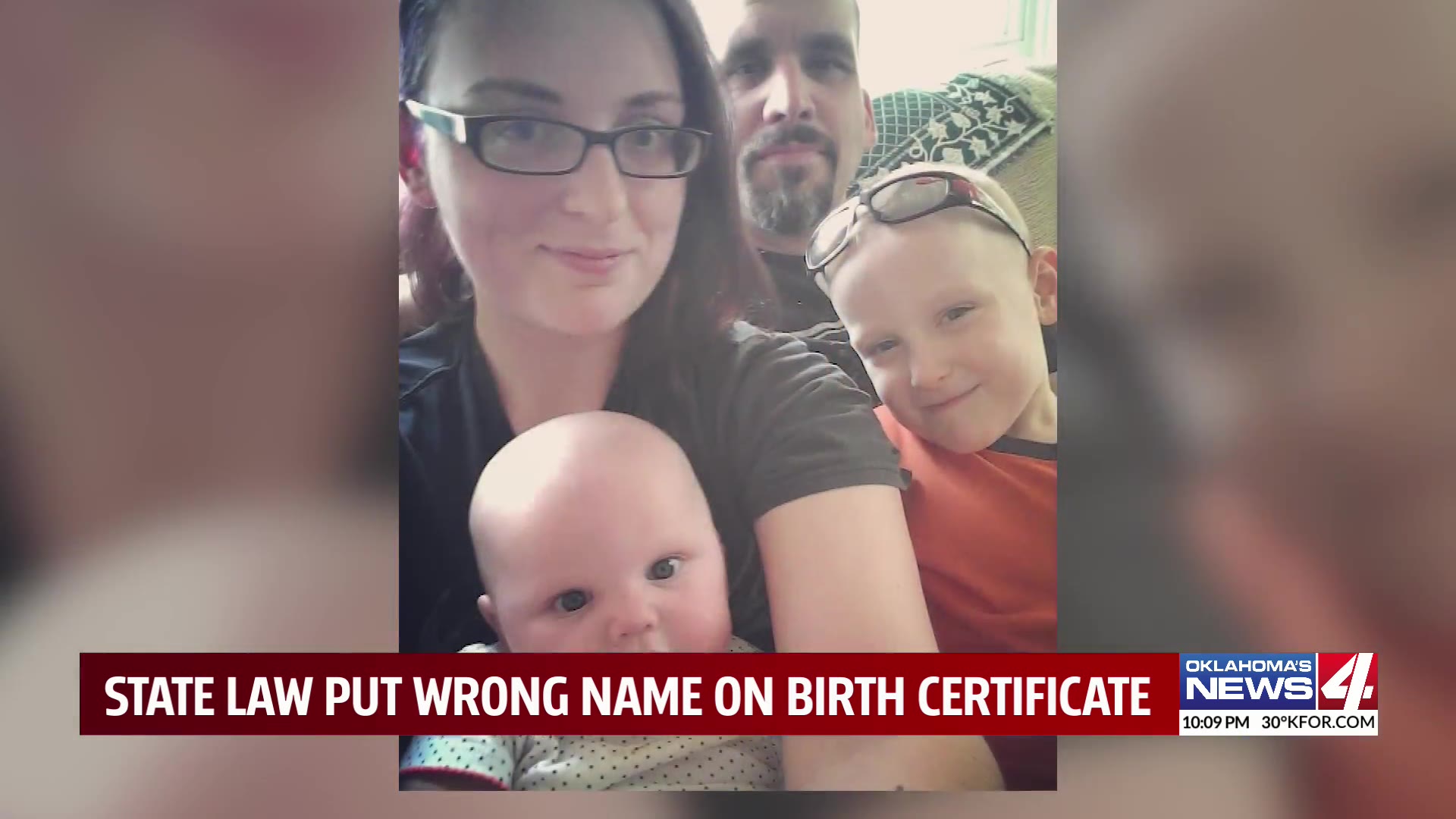 Oklahoma law mandated wrong father’s name be put on birth certificate ...