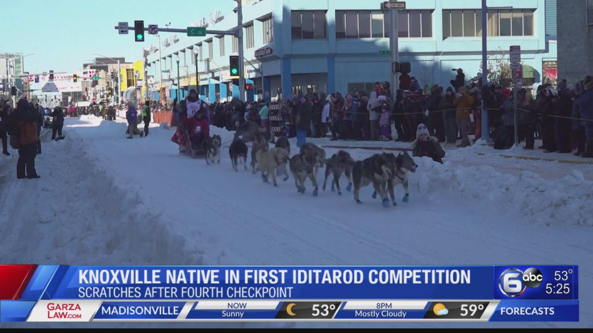 Knoxville native in first Iditarod competition – WATE 6 On Your Side