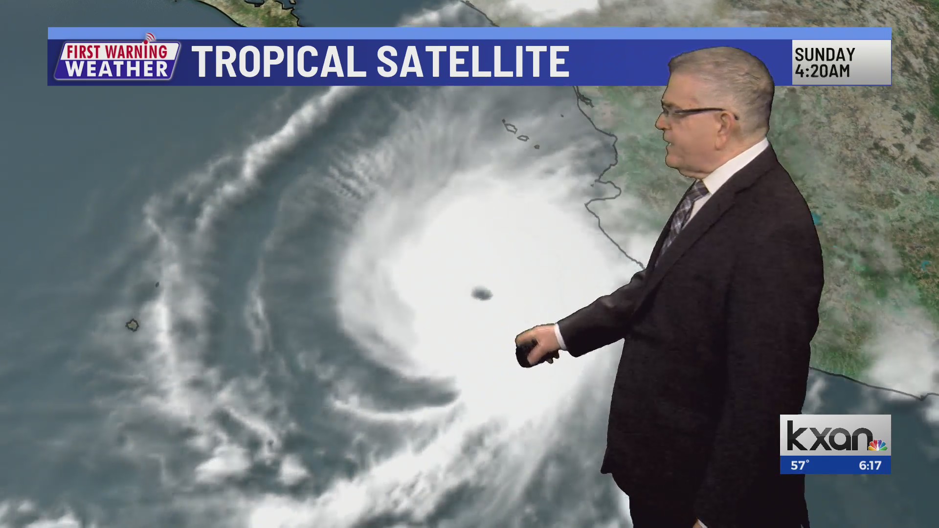 Sunday First Warning Weather with Rich Segal – KXAN Austin