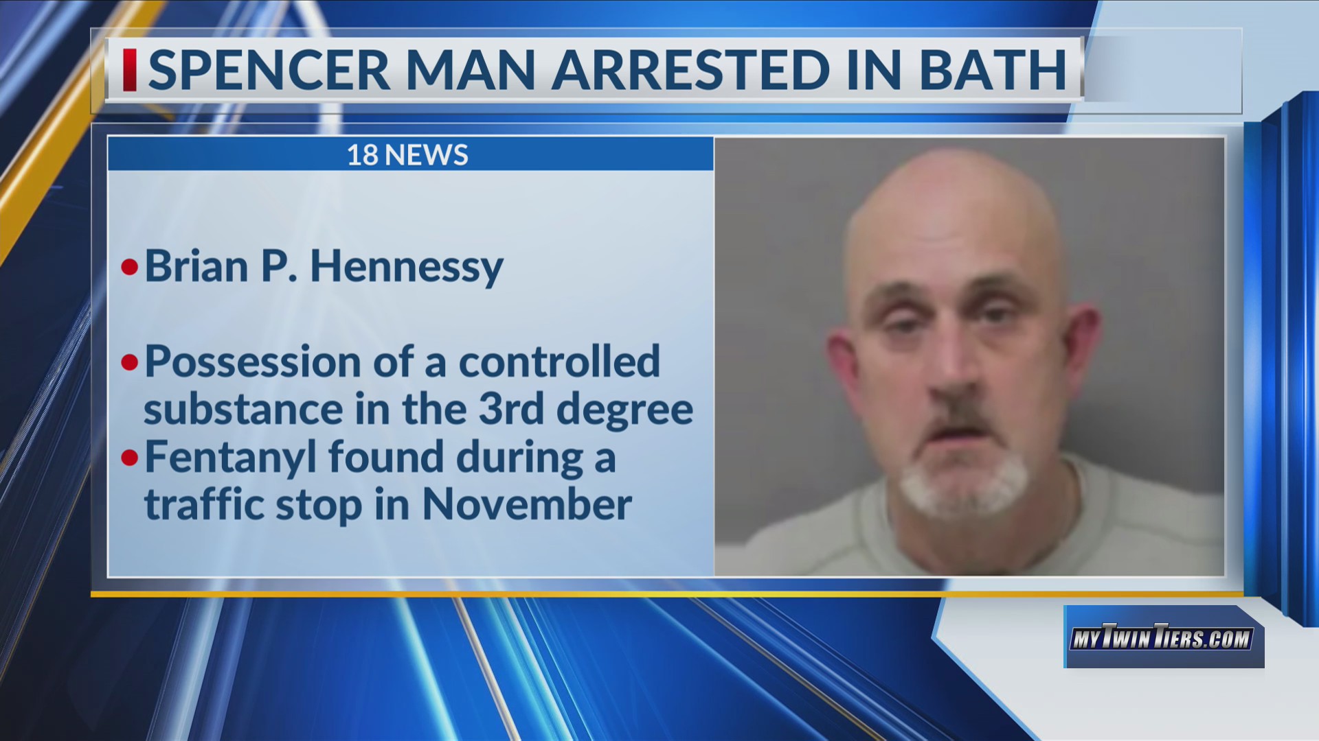 Spencer Man Arrested On Drug Charges Following November Traffic Stop
