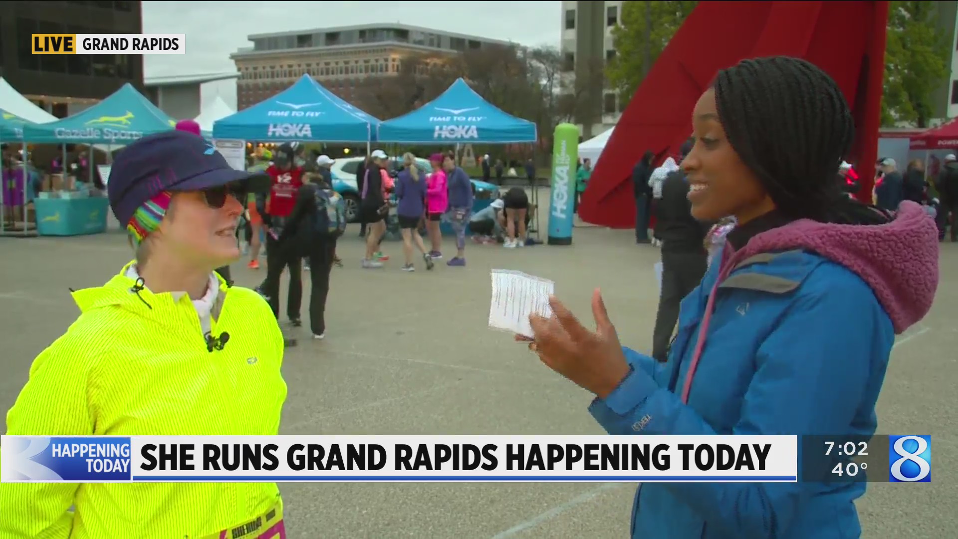 Woman returns to first She Runs Grand Rapids event since 2019 – WOODTV.com