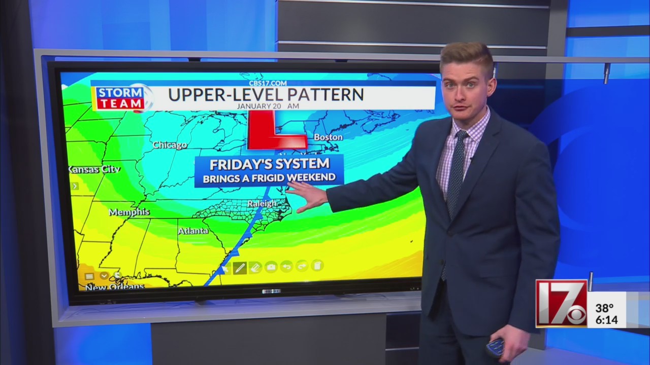 Arctic weather now, tropics next week – CBS17.com