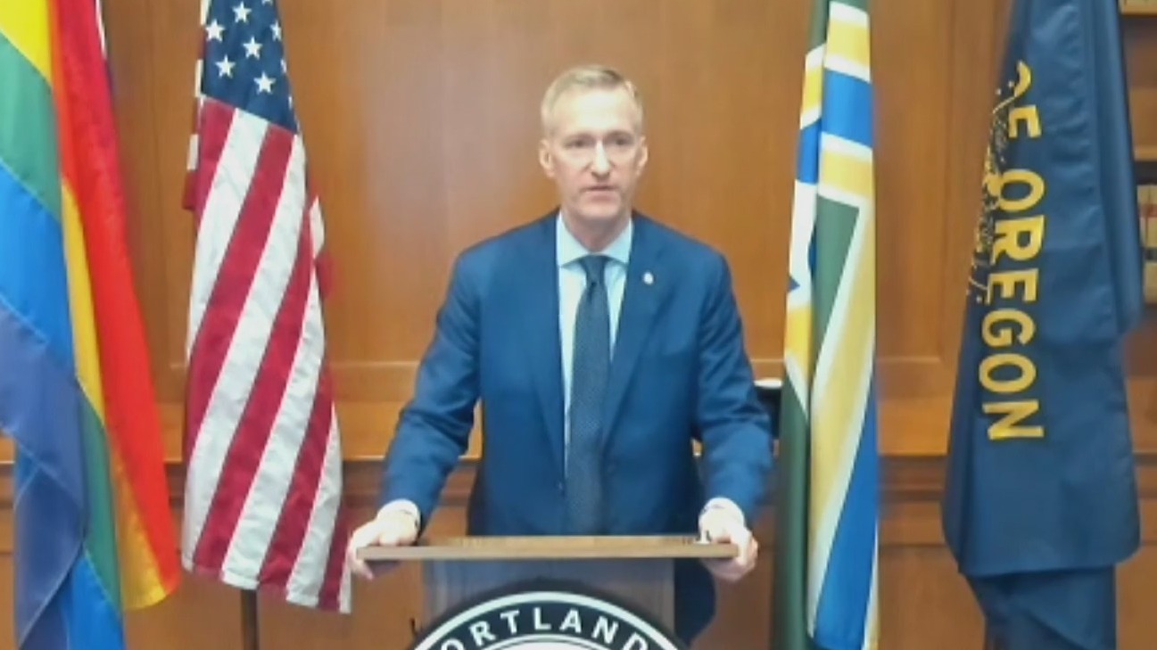 Portland Mayor Ted Wheeler announces ban on camping, plans for ...