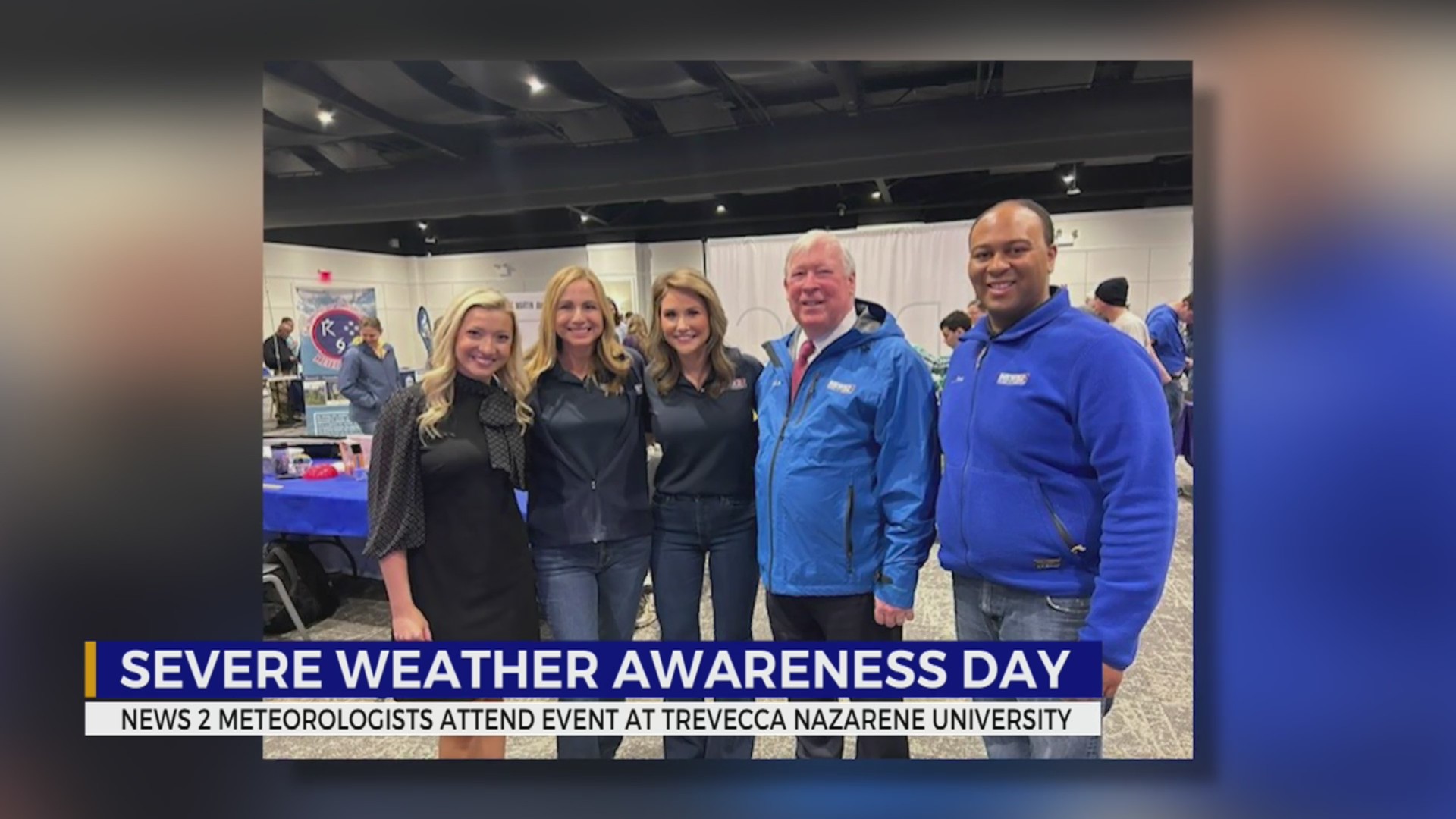 News 2 meteorologists attend Severe Weather Awareness Day event hosted ...