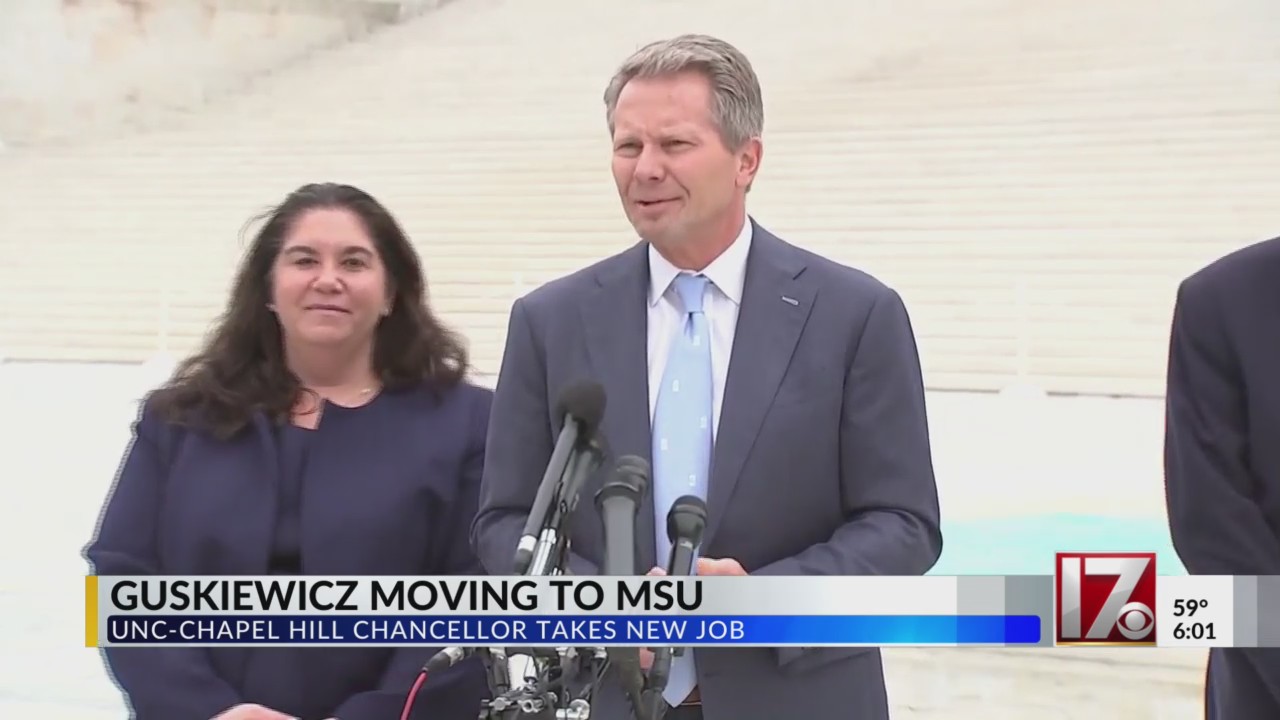 UNC- Chapel Hill Chancellor taking job at Michigan State – CBS17.com