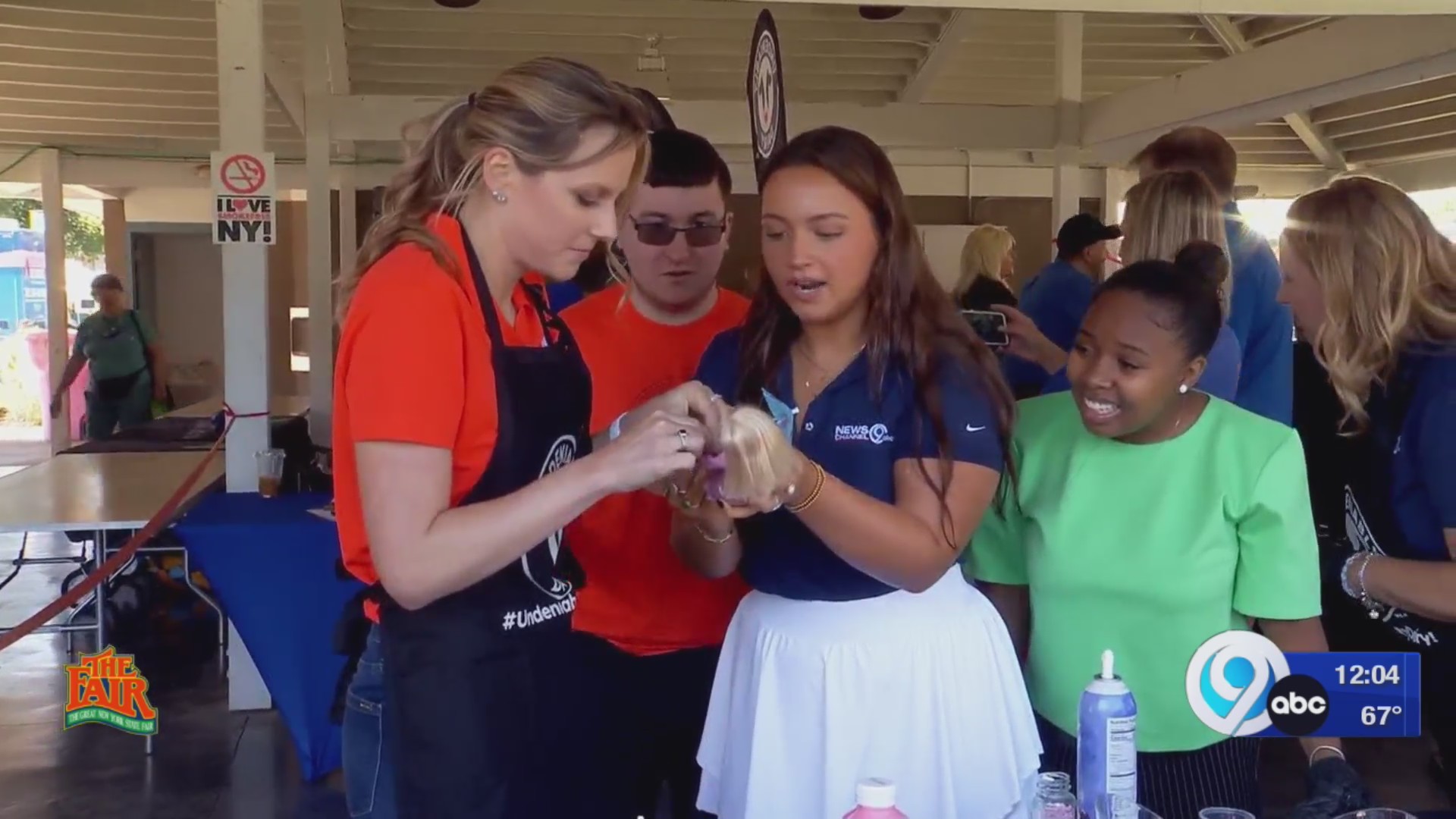 NewsChannel 9’s Anchor Barbie Milkshake – WSYR