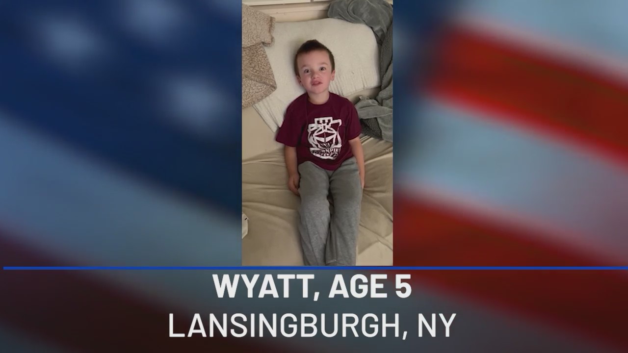 Wyatt gives us our daily pledge of allegiance – NEWS10 ABC