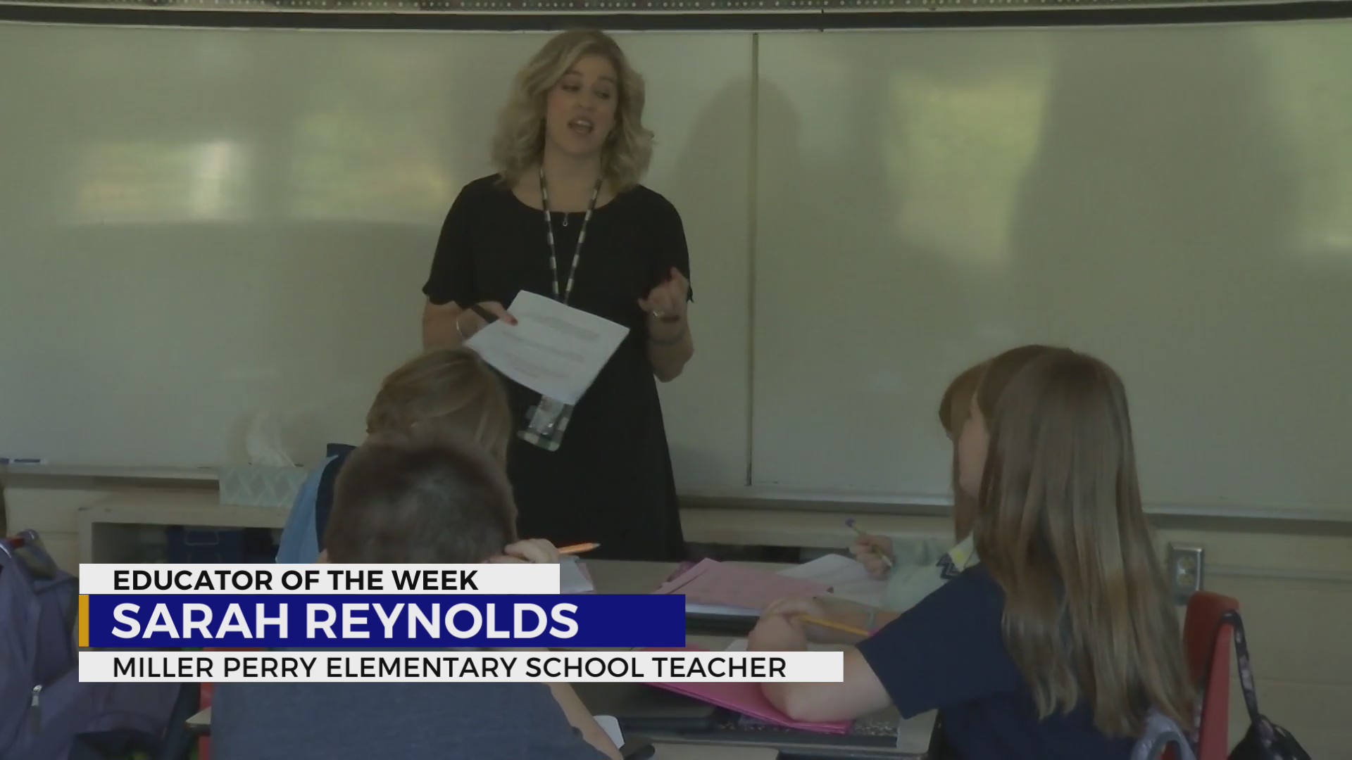 Educator of the Week: Sarah Reynolds, Miller Perry Elementary – WJHL ...