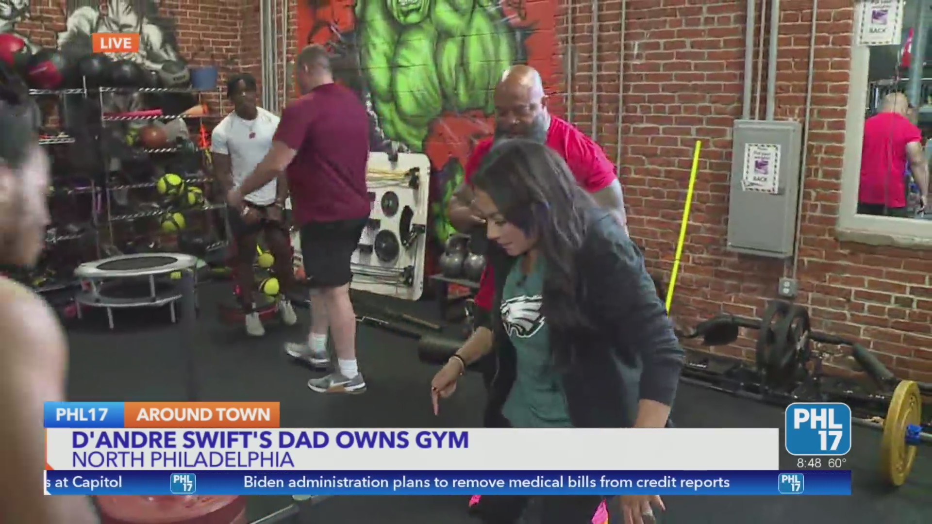 D’Andre Swift’s dad owns gym in North Philadelphia – PHL17.com