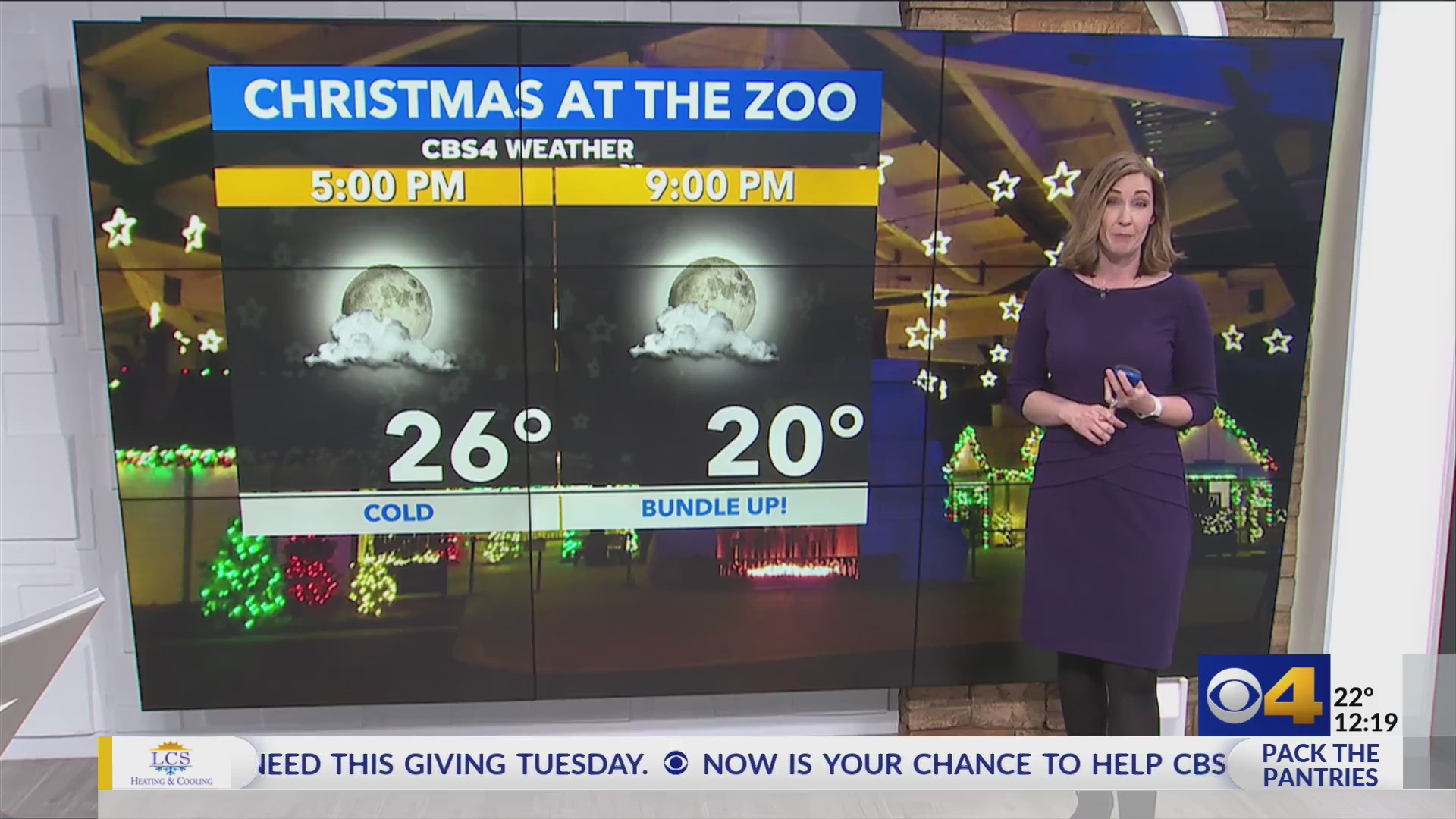 Krista forecasts warmer temperatures – WTTV CBS4Indy