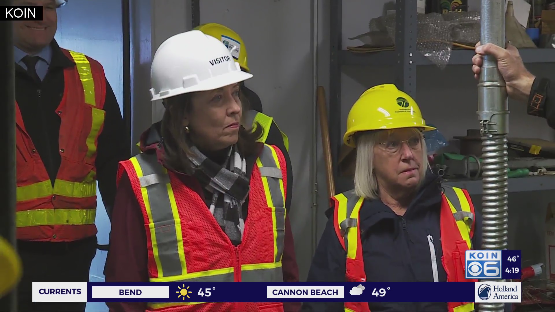 Washington’s US senators tour I-5 bridge ahead of replacement project ...