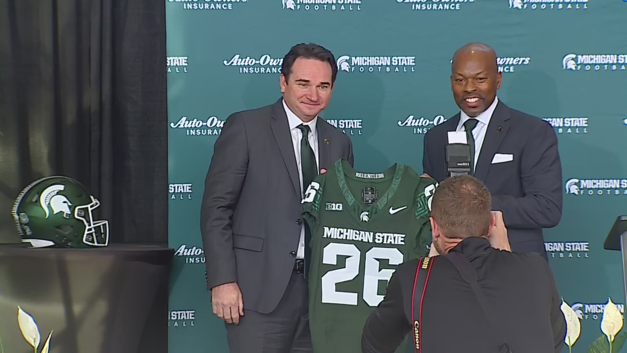 Michigan State University welcomes Jonathan Smith as new head football ...