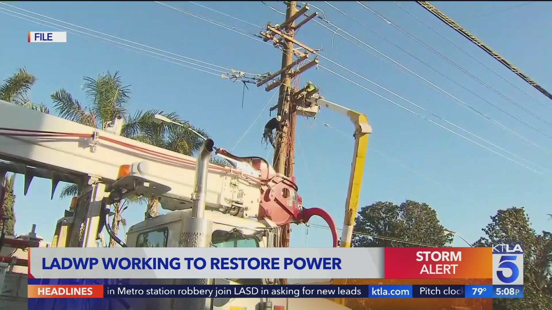 Thousands of LADWP customers without power in L.A. – KTLA