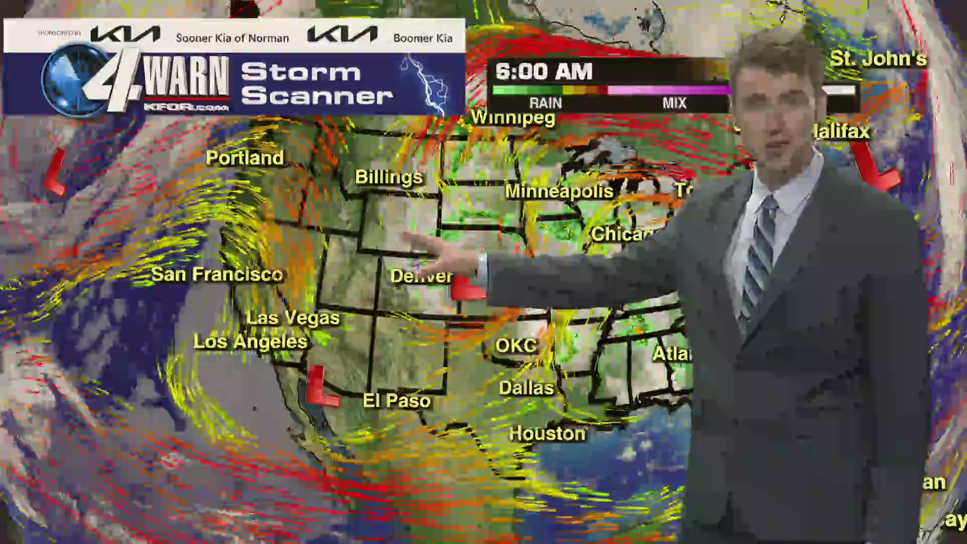 KFOR reporter steps in for meteorologist – KFOR.com Oklahoma City