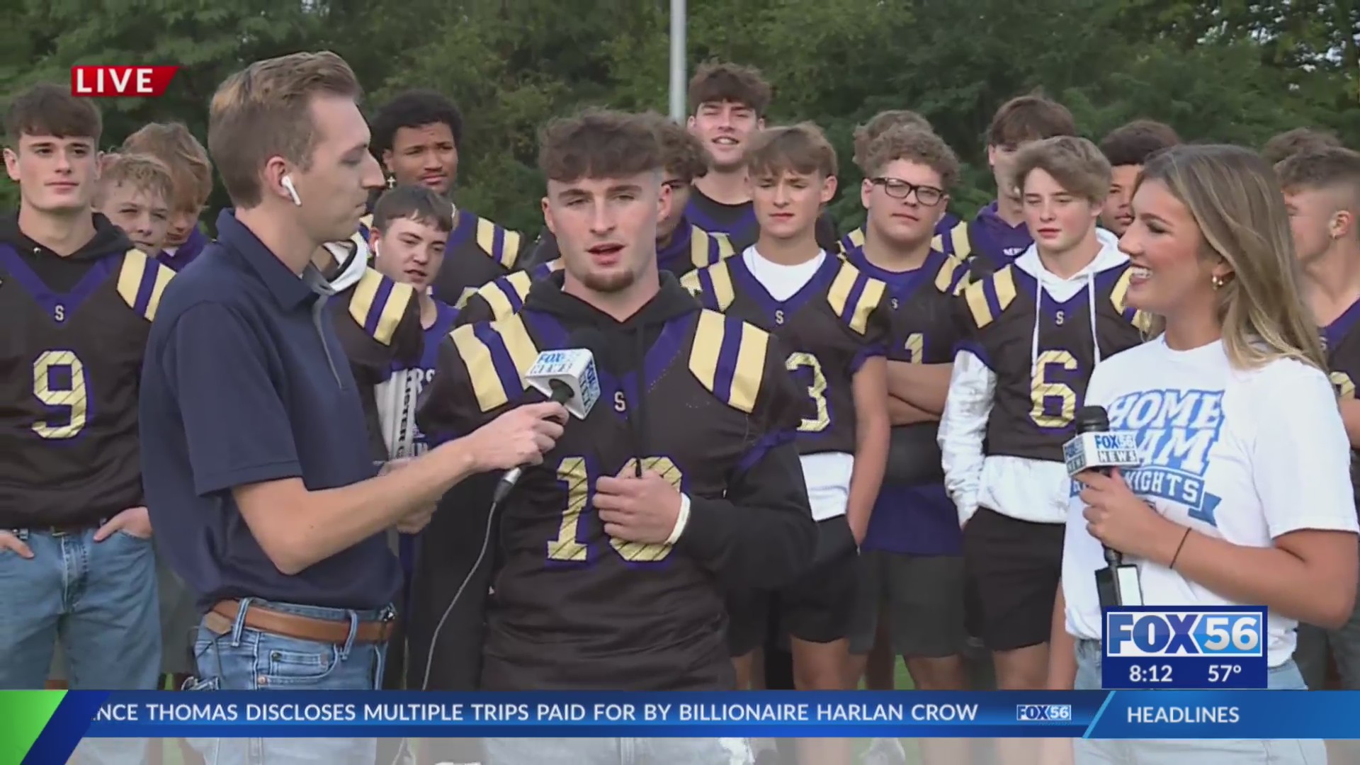 Somerset High School Briar Jumpers Football Team: 9/1/23 – FOX 56 News