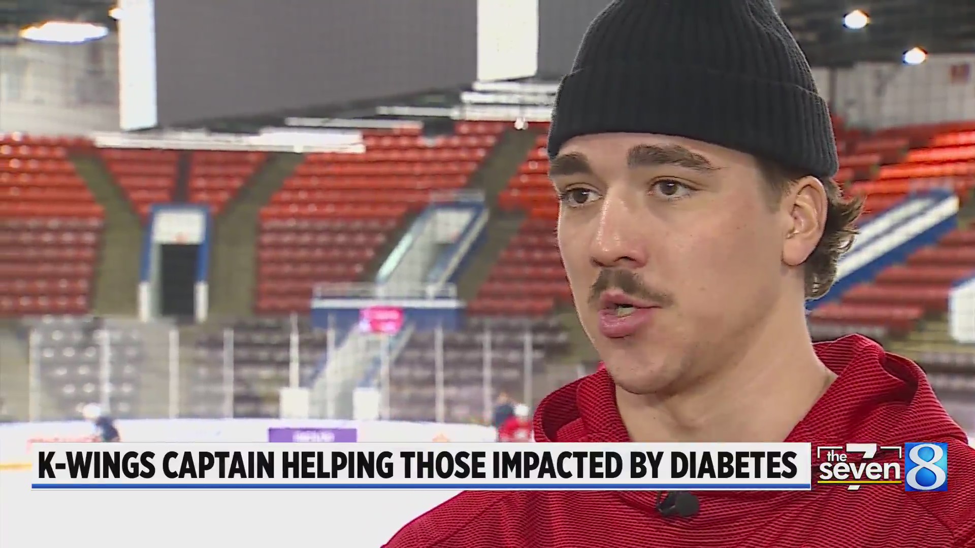 K-Wings player serves as role model for younger athletes with diabetes ...