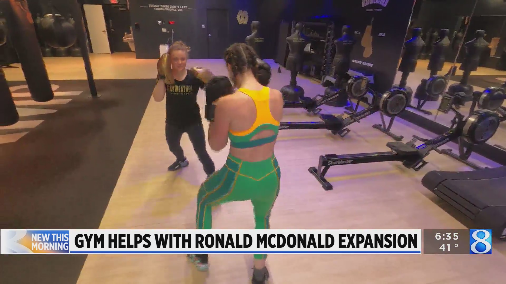 Mayweather Boxing and Fitness Gym helps with GR’s Ronald McDonald House ...