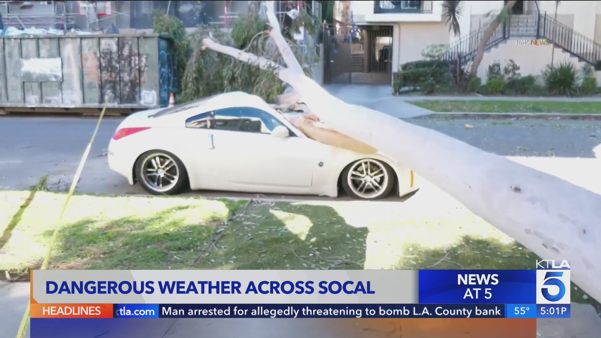 High winds, dangerous weather cause problems in SoCal – KTLA