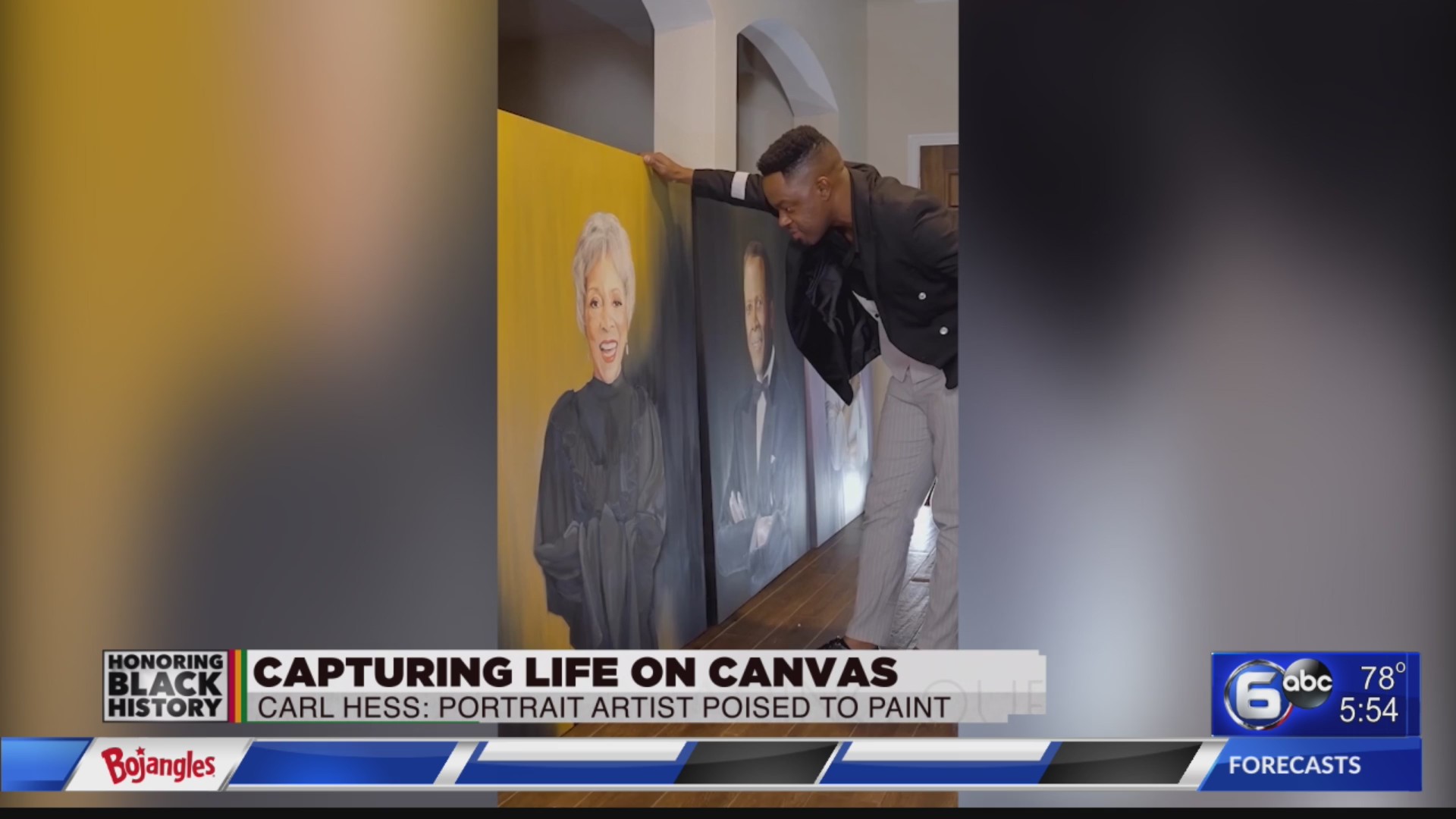 Carl Hess: Portrait artist poised to paint – WATE 6 On Your Side