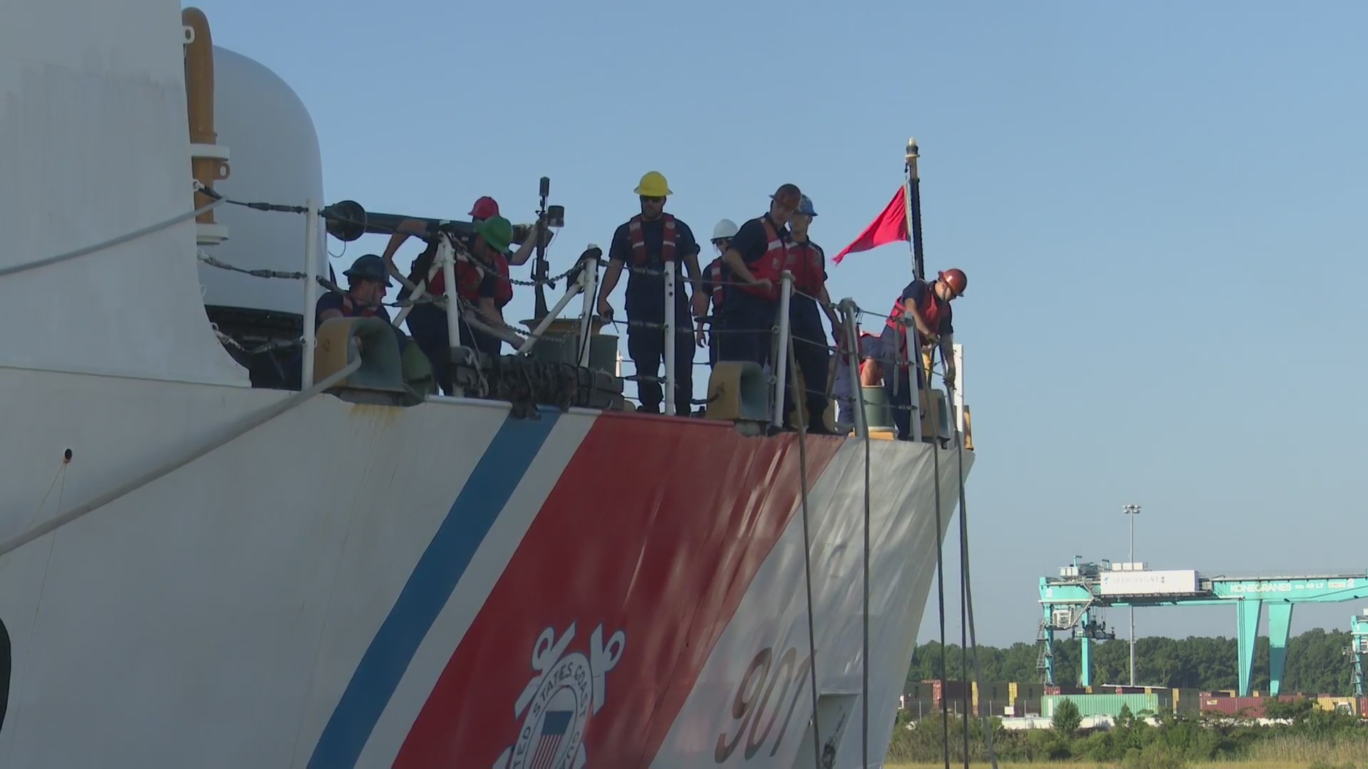 US Coast Guard Cutter Bear returns to homeport – WAVY.com