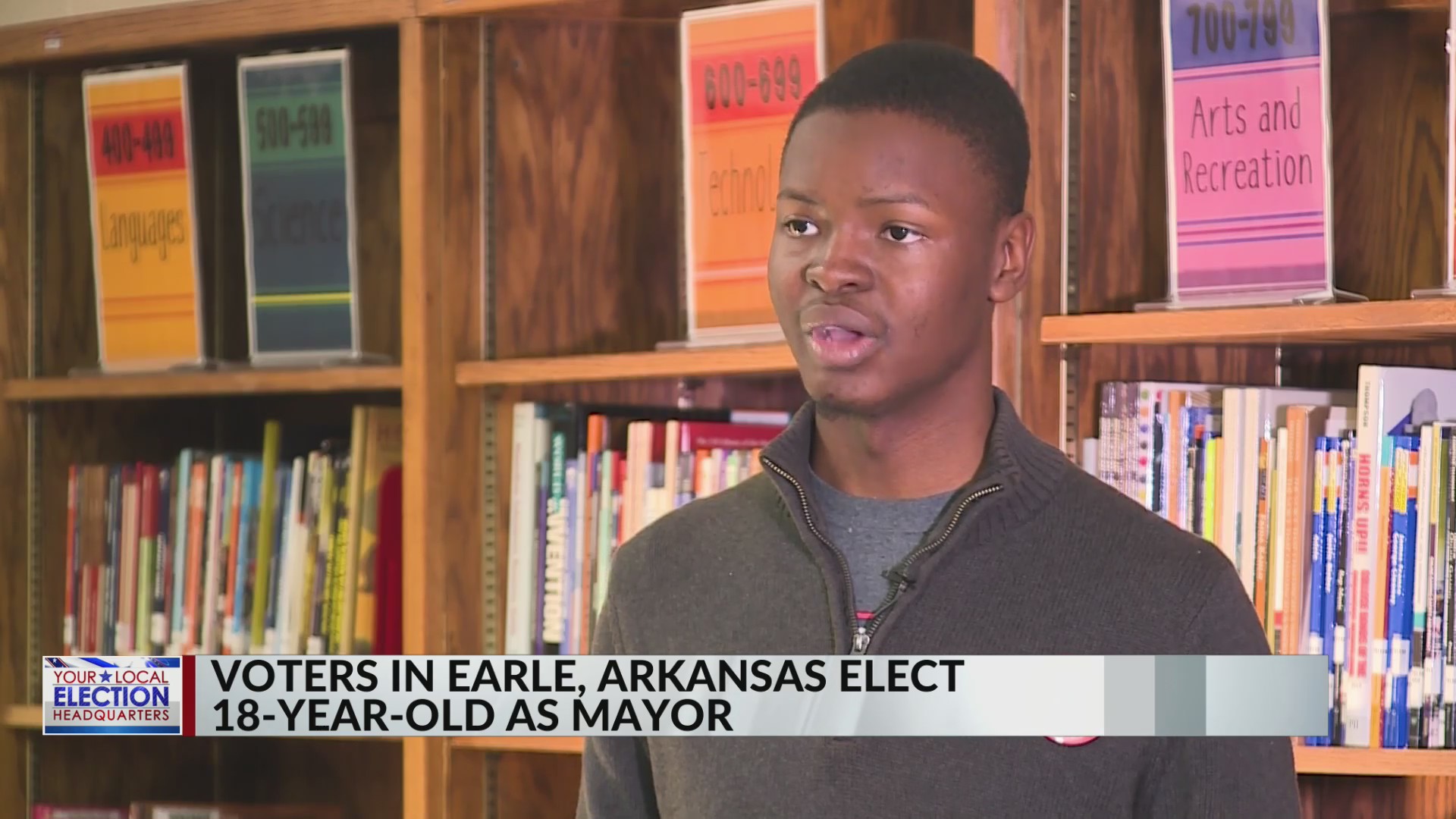 Arkansas town elects youngest black mayor in the U.S. – WREG.com