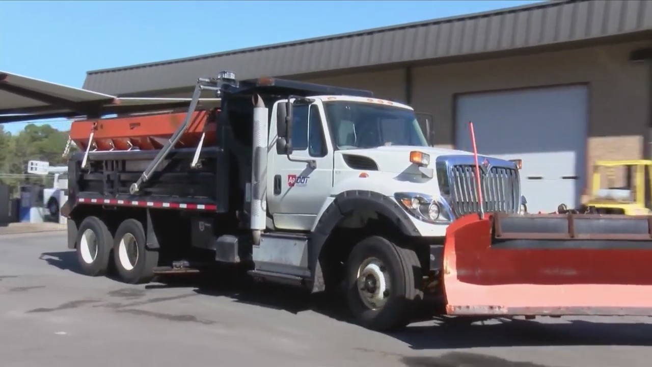 ARDOT Winter Weather Strike Team prepares for ice & snow – KLRT – FOX16.com