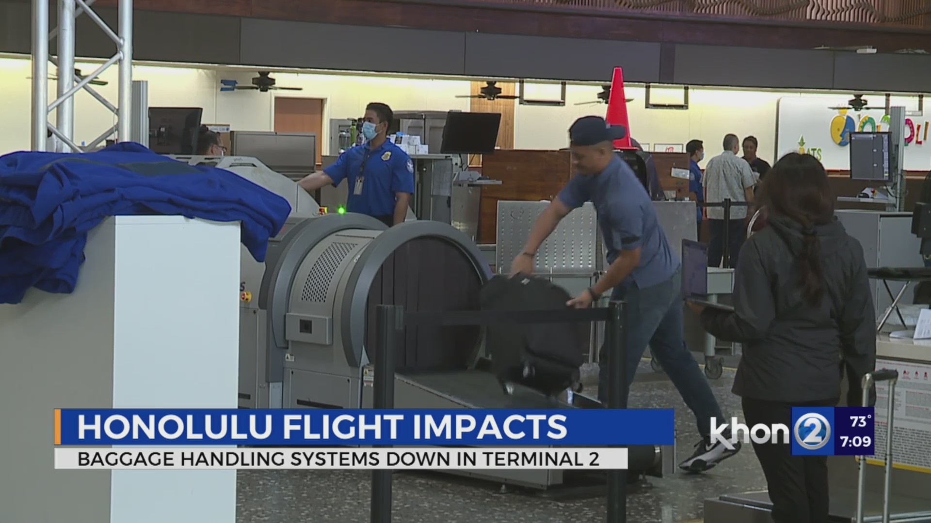 HDOT said down luggage handling didn’t impact travel – KHON2