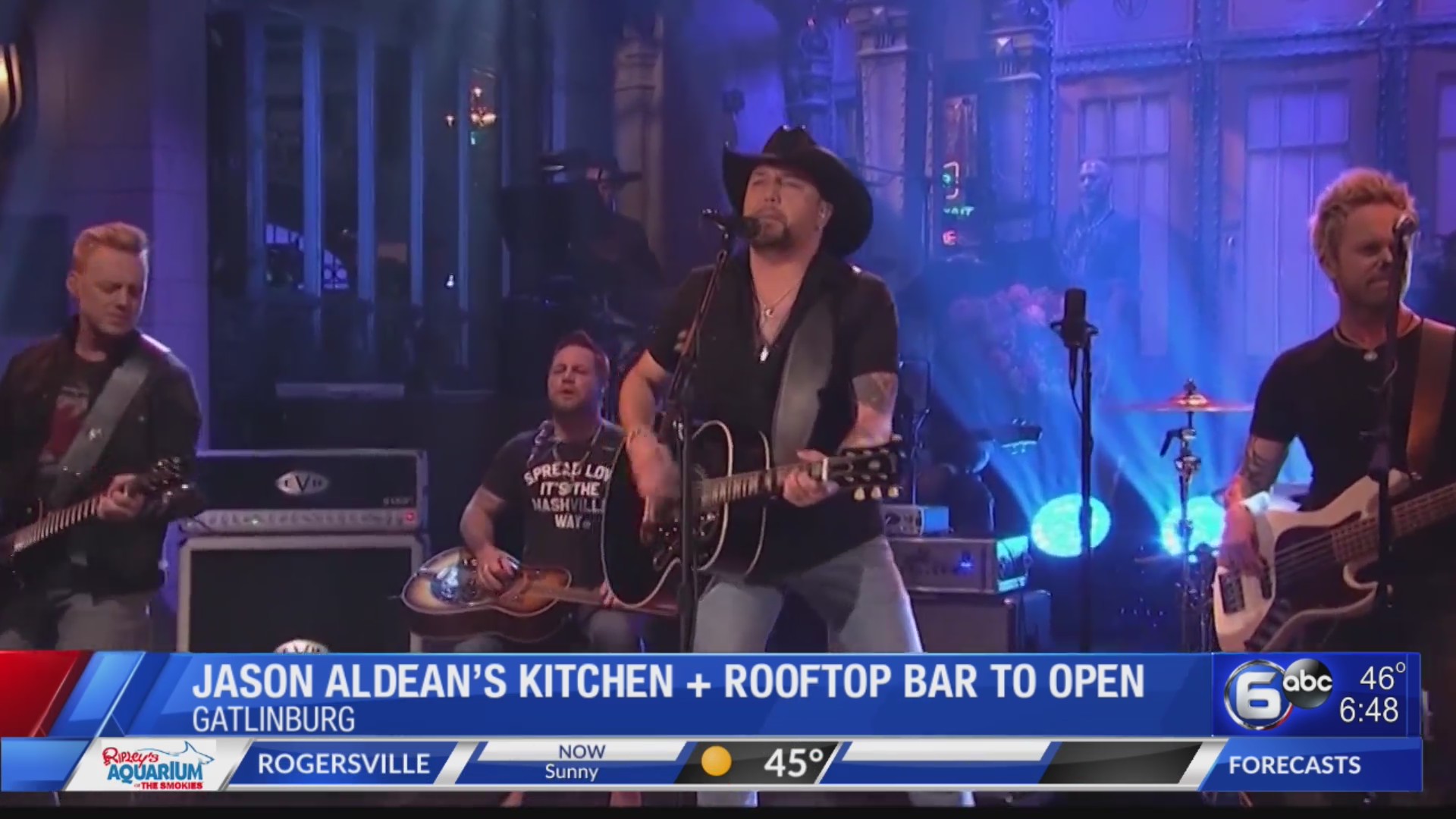 Jason Aldean’s Kitchen + Rooftop Bar to open in Gatlinburg – WATE 6 On ...