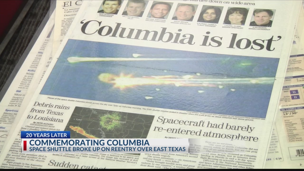 Commemorating Columbia: East Texas Doctor Scott Lieberman recalls taking historic photo of ...