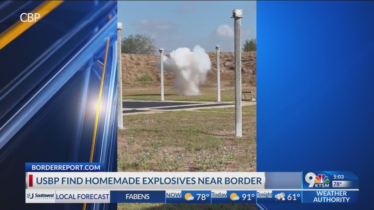 Homemade explosive found in backpack along border wall in South Texas ...