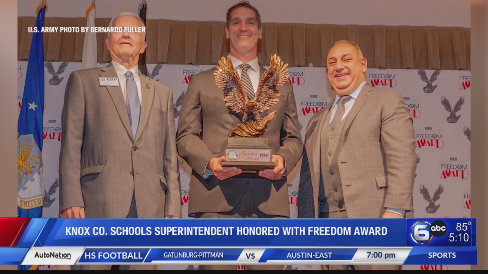 Knox County Schools superintendent honored with Freedom Award – WATE 6 ...