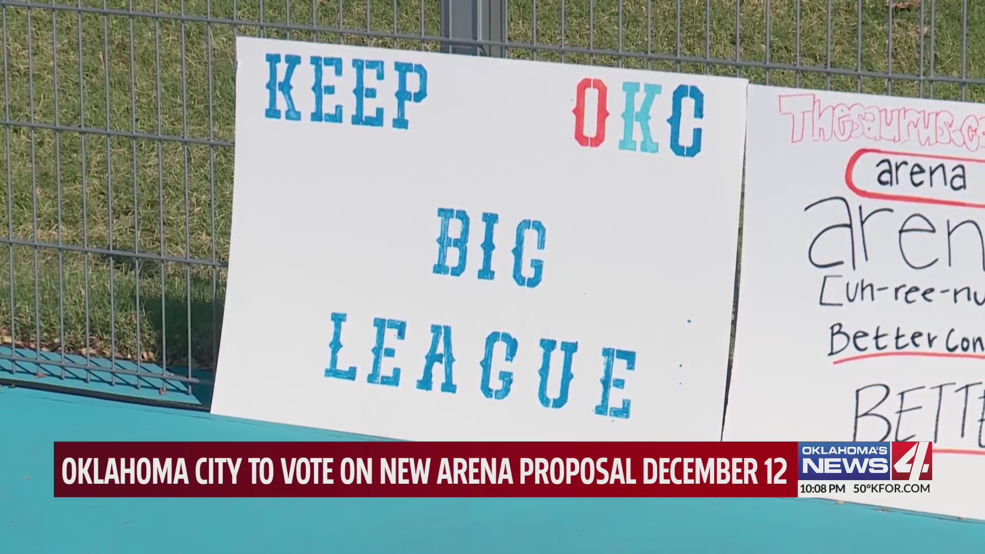 Oklahoma City to vote on new arena proposal December 12 – KFOR.com ...