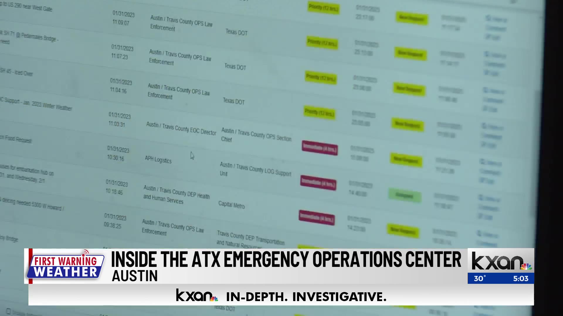 5: A look at Austin-Travis County’s emergency operations center – KXAN ...