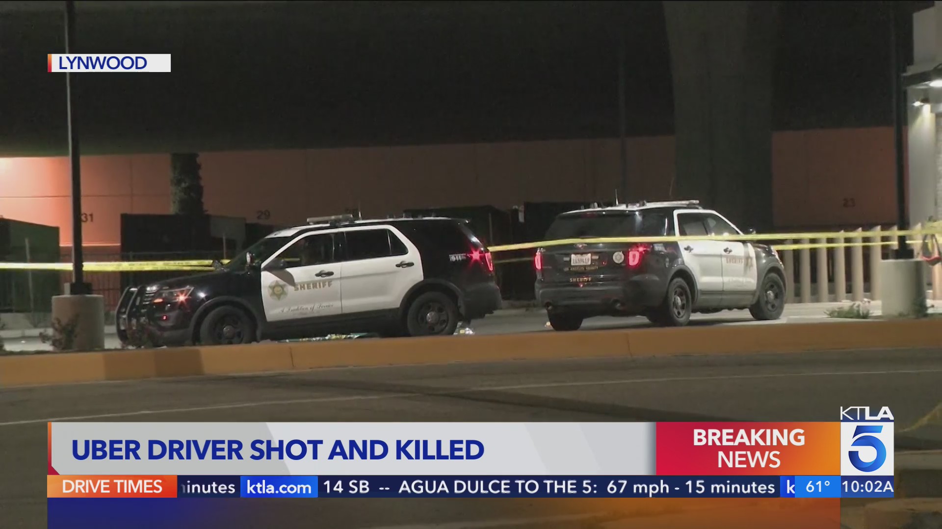Rideshare driver killed, car stolen in Lynwood: LASD – KTLA